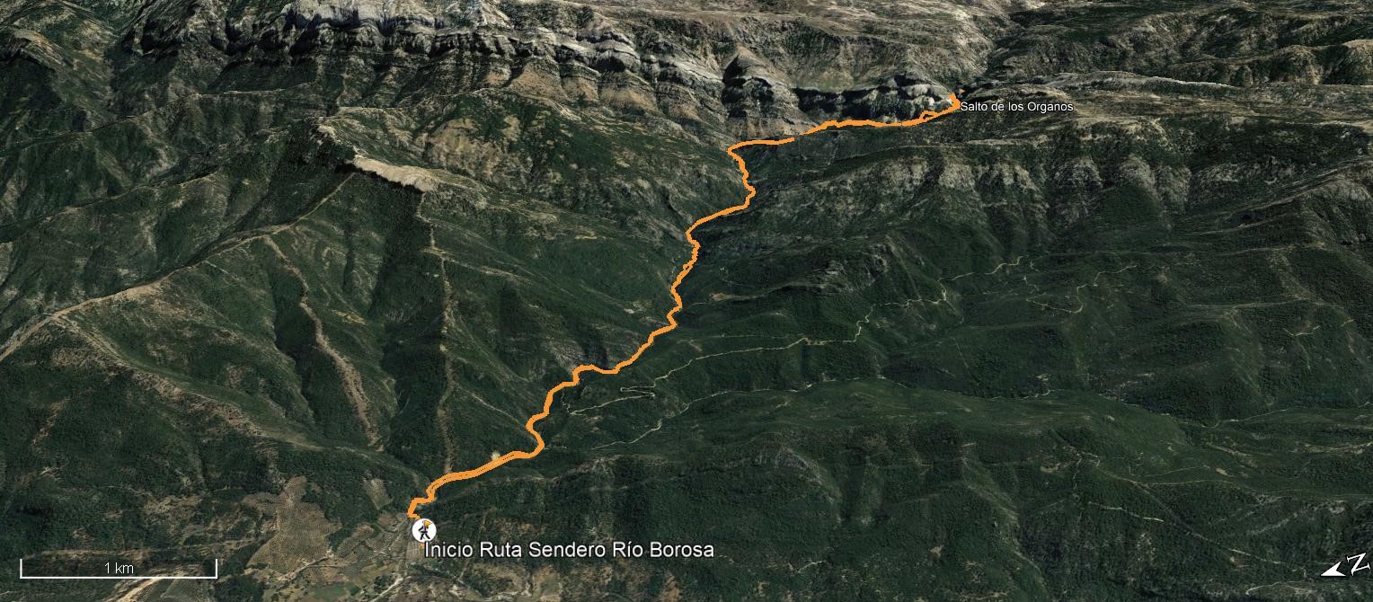 GPS Malaga: Sendero del Río Borosa - Salto de Los Organos (Parque ...