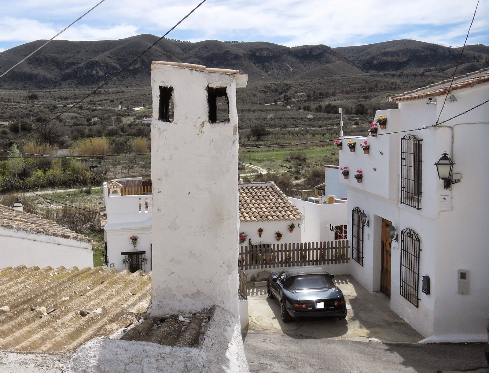 Maravillas de Almería: Sorbas, colgando de un barranco