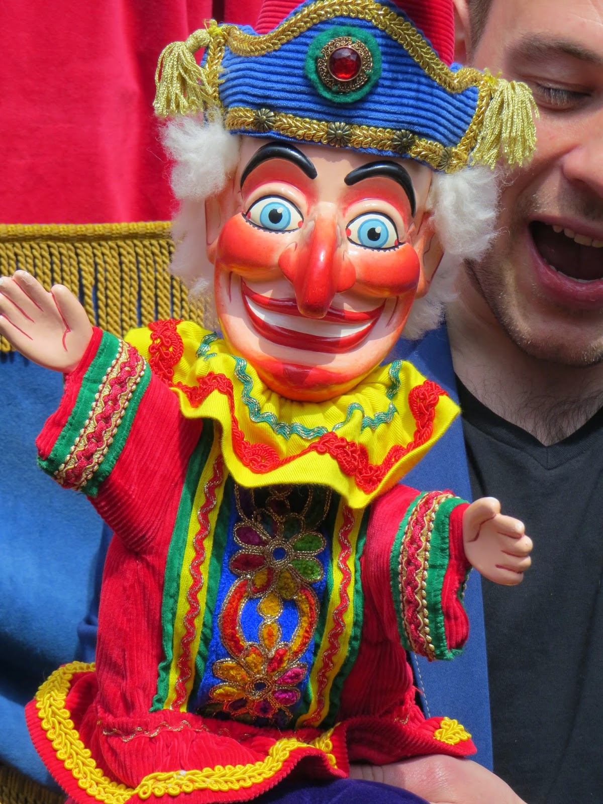 Katie's Rose Garden: Mr Punch's Birthday and VE Day Celebrations