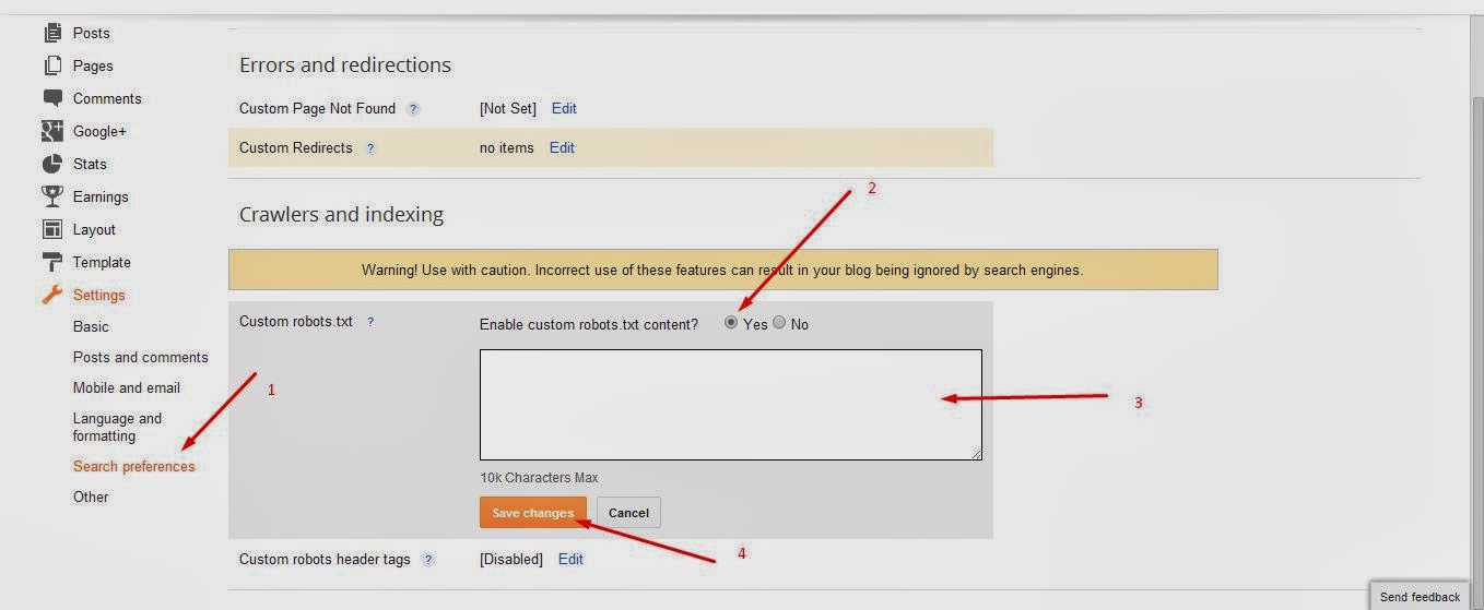 Tamil Public Viewers: How to ADD and Enable Custom Robots.txt File in Blogger
