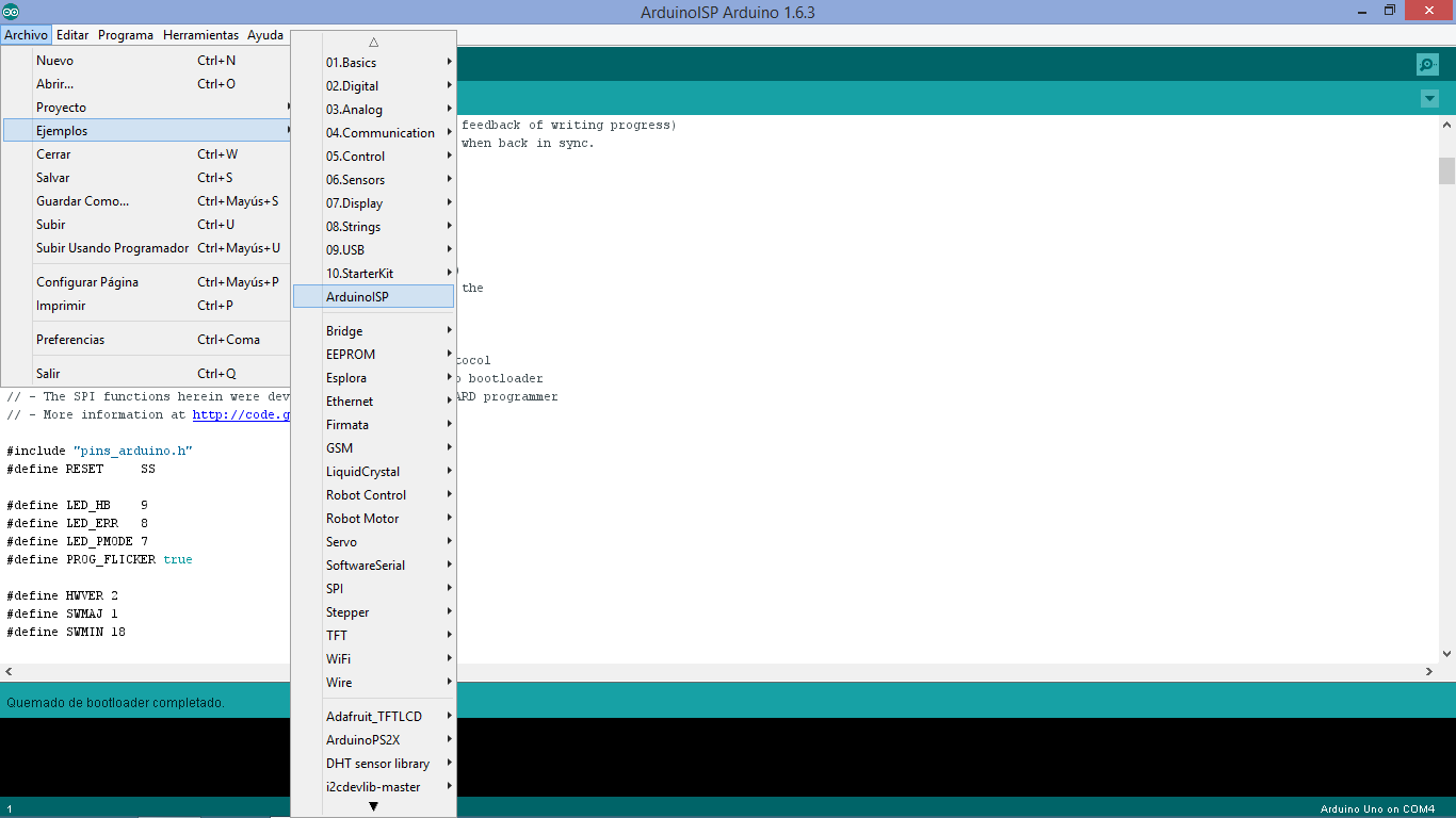 Electrónica - Informática - Comunicaciones (EIC) - Desarrollo y Mantenimiento: ARDUINO: Cargar ...