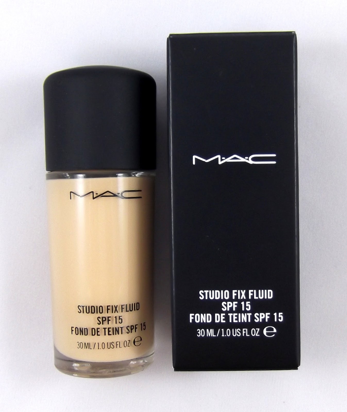 MAC COSMETICS Studio Fix Fluid Fondation SPF15.Review & Swatches ...