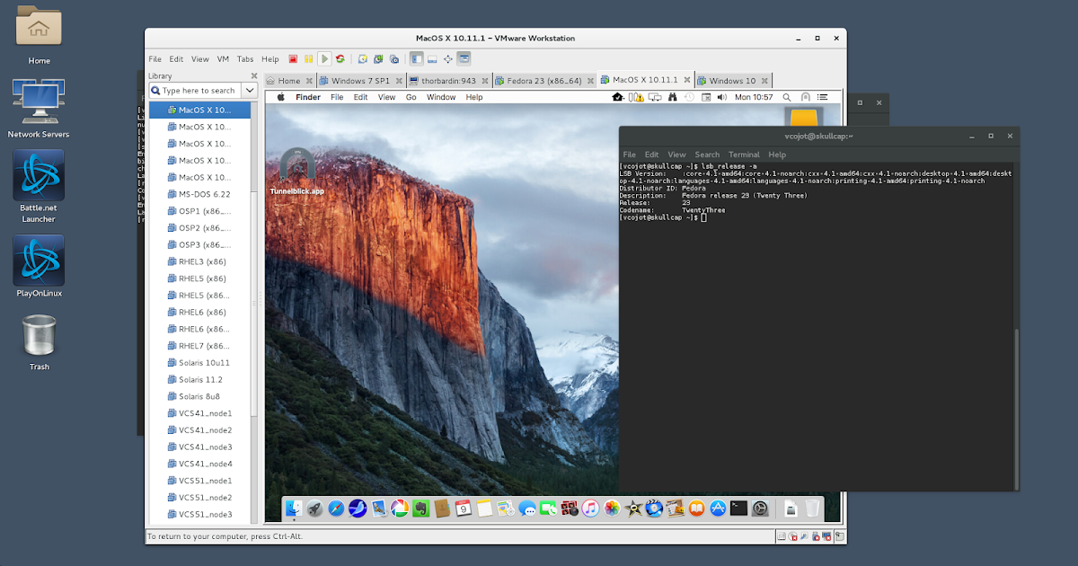 Vmware workstation 10 fedora 20 - ivres