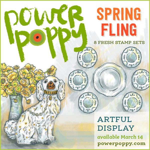 Power Poppy - The Blog: Spring Fling Day 4: Peony Muse and Artful Display