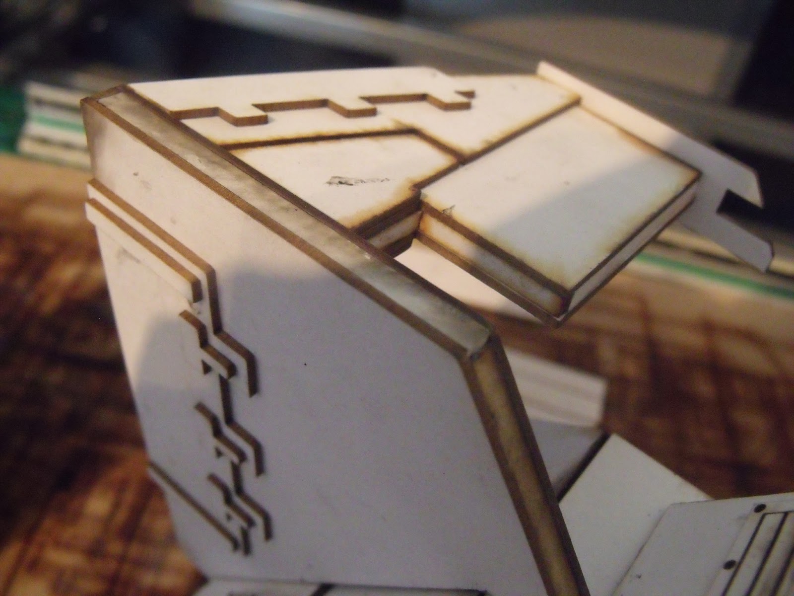 Limited Edition Warhammer models: Warhammer papercraft model - scratch ...