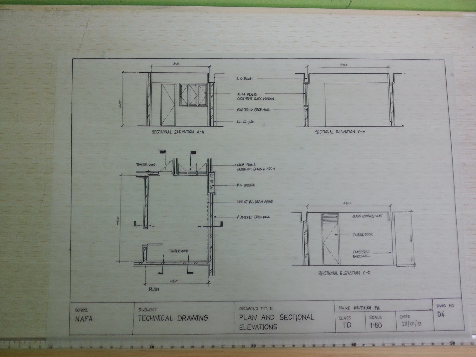 My Portfolio,My Anthology!: Technical Drawing