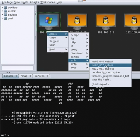 Hacking dengan Armitage - 私 の 世界