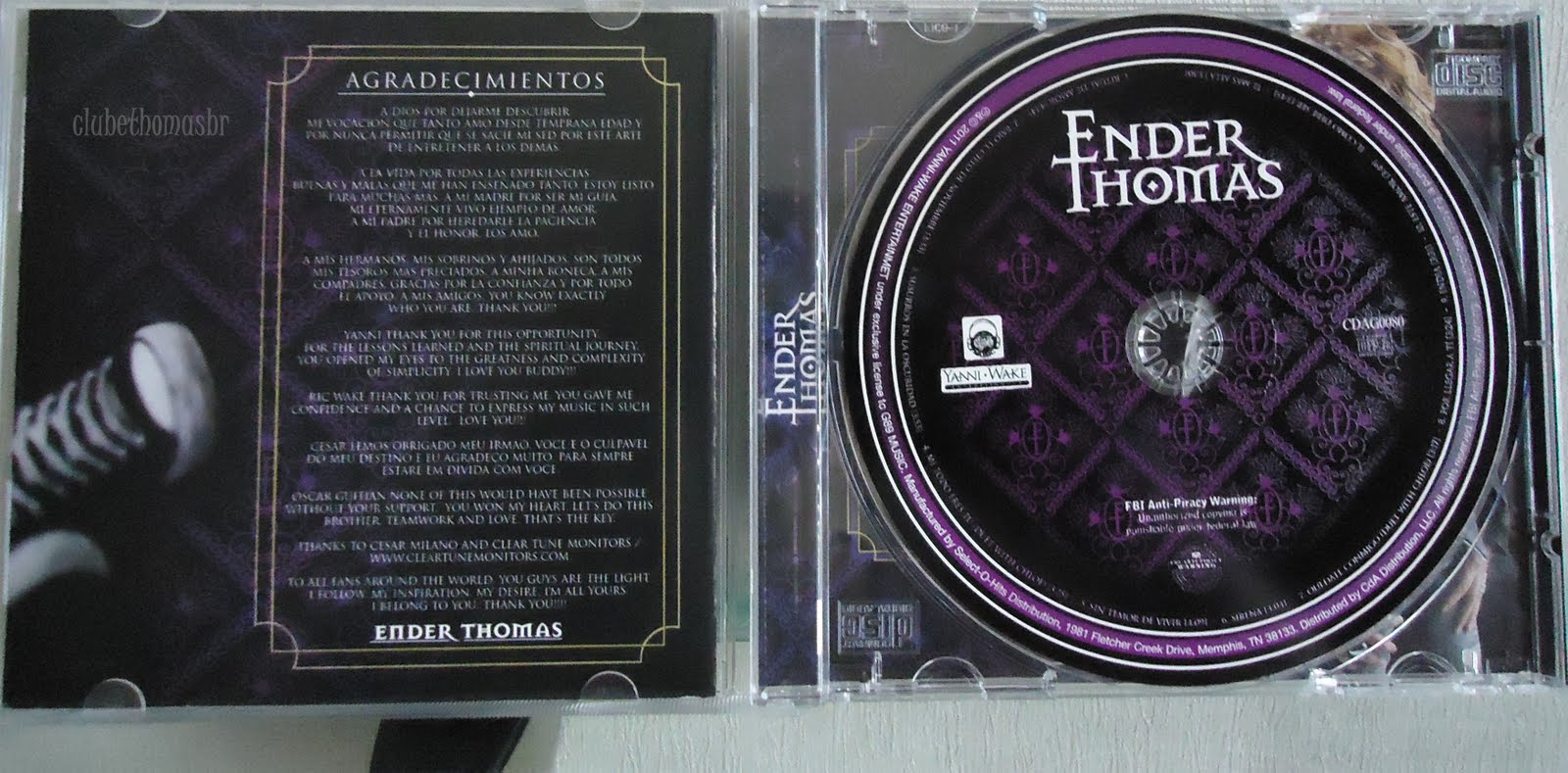 Clubethomasbr: Quer saber mais ? CD Ender Thomas