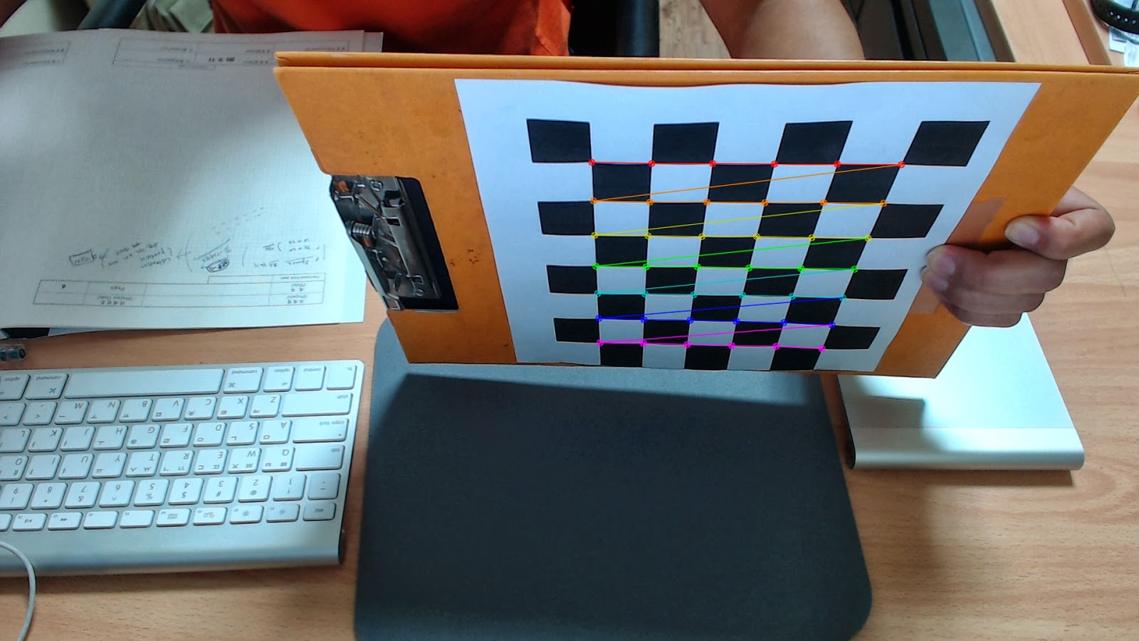 MARE's Computer Vision Study.: OpenCV 2.46 Calibration example source code (using ...