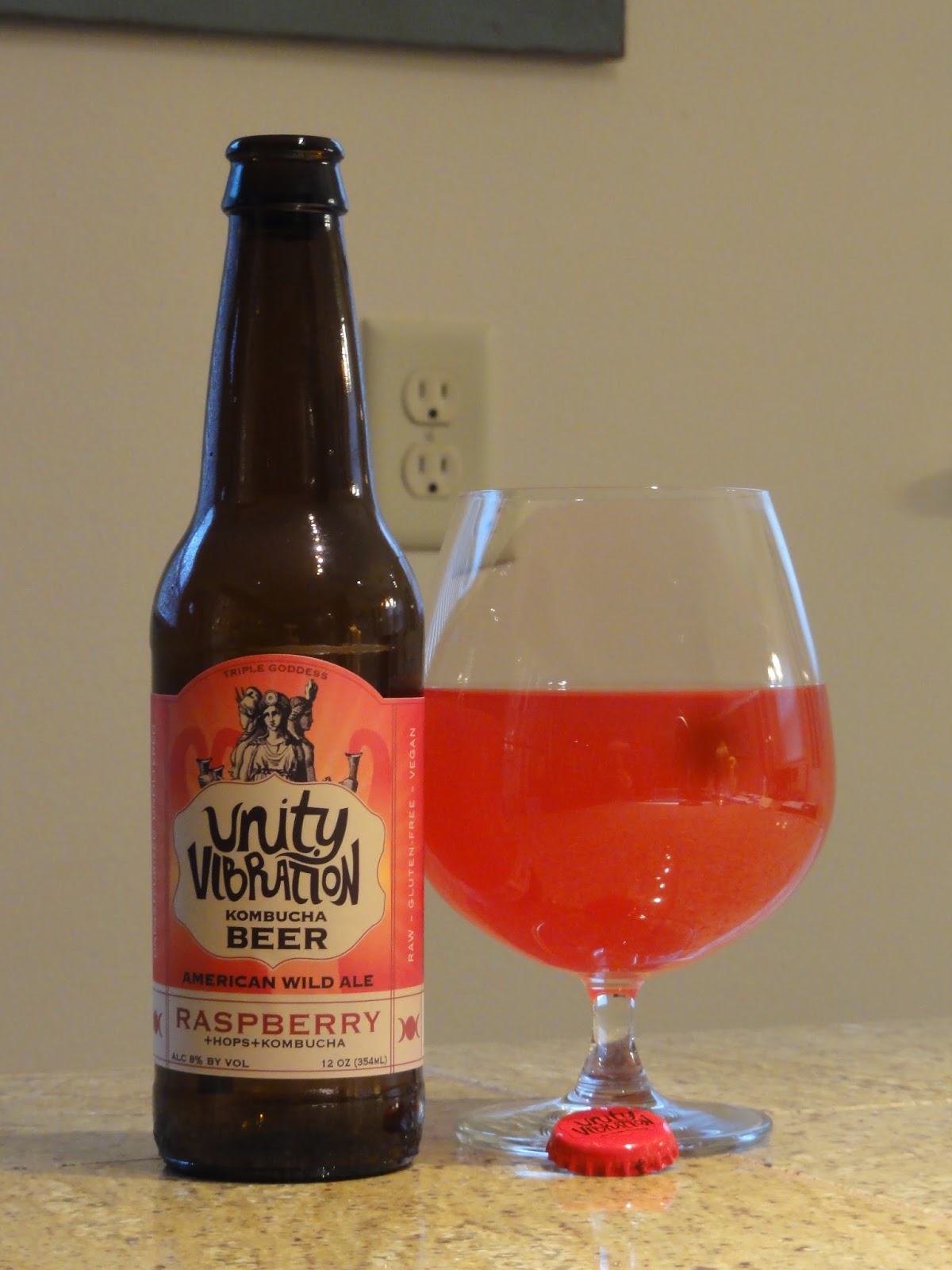 Mike's Brews: Triple-Goddess Raspberry Kombucha Beer