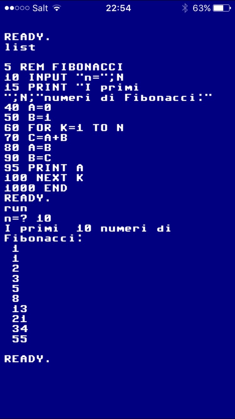 Matematica ecc.: SYS 64738