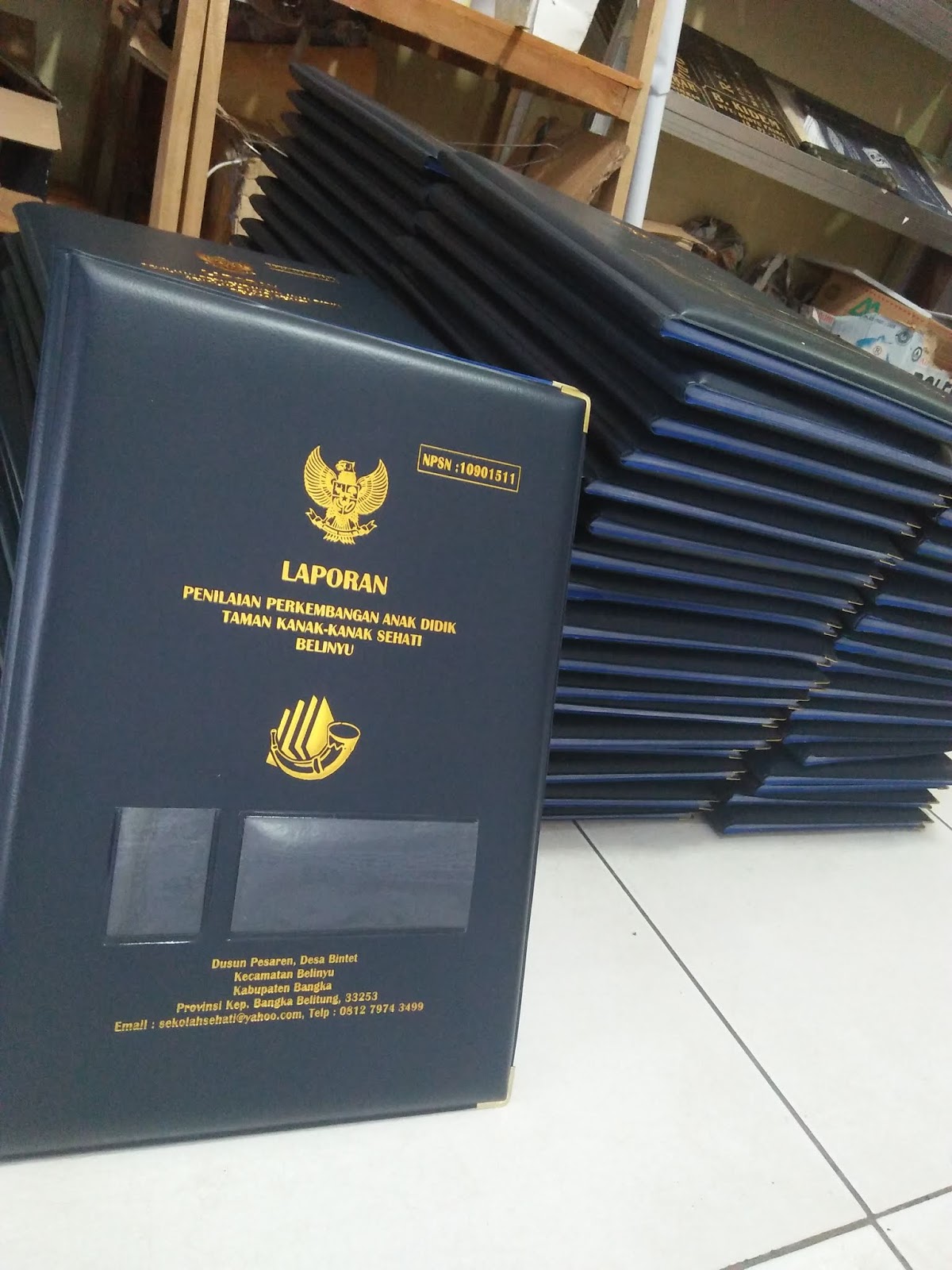 MAP RAPORT, MAP WISUDA, MAP HARDCOVER