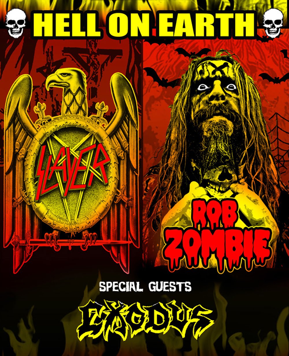 Horns Up Rocks: Slayer, Rob Zombie and Exodus: Hell On Earth