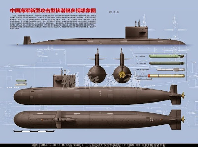 Huludao Shipyard has completed the construction of three Type- 093 ...