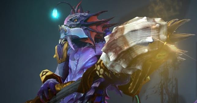Slardar - Golden Grasping Bludgeon | Dota 2 Mods