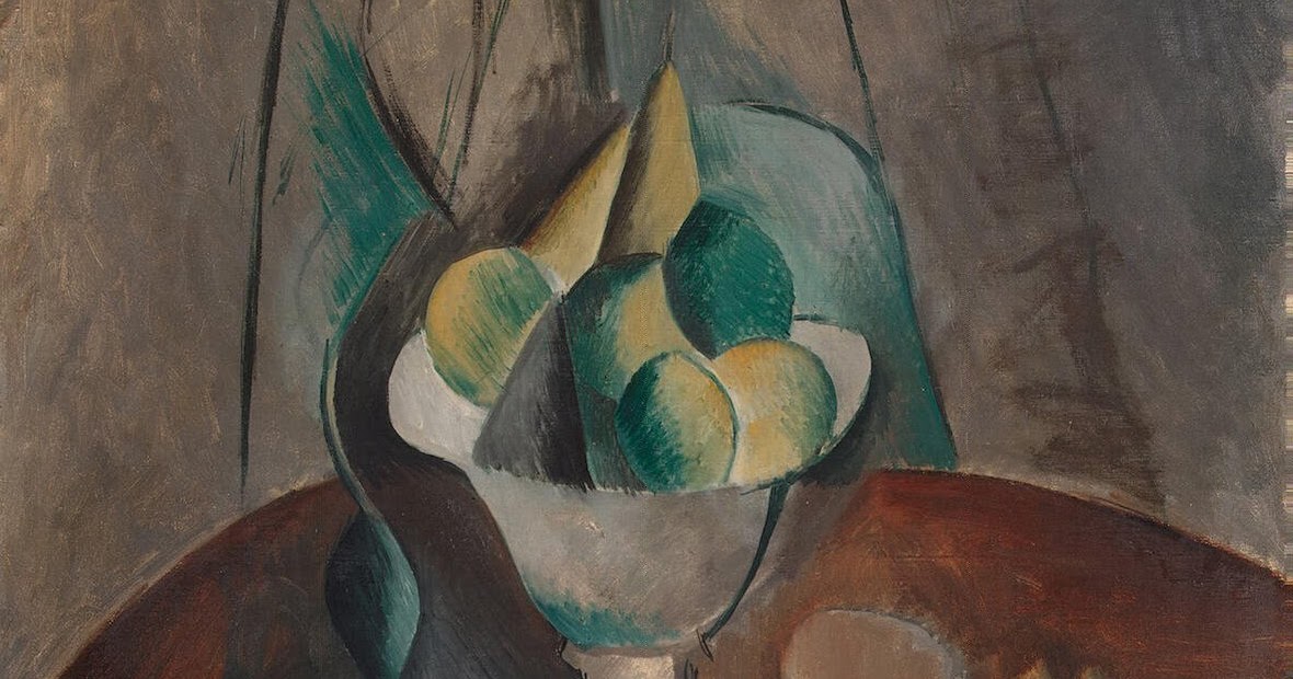 Fruit in a Vase - Pablo Picasso | Endless Paintings