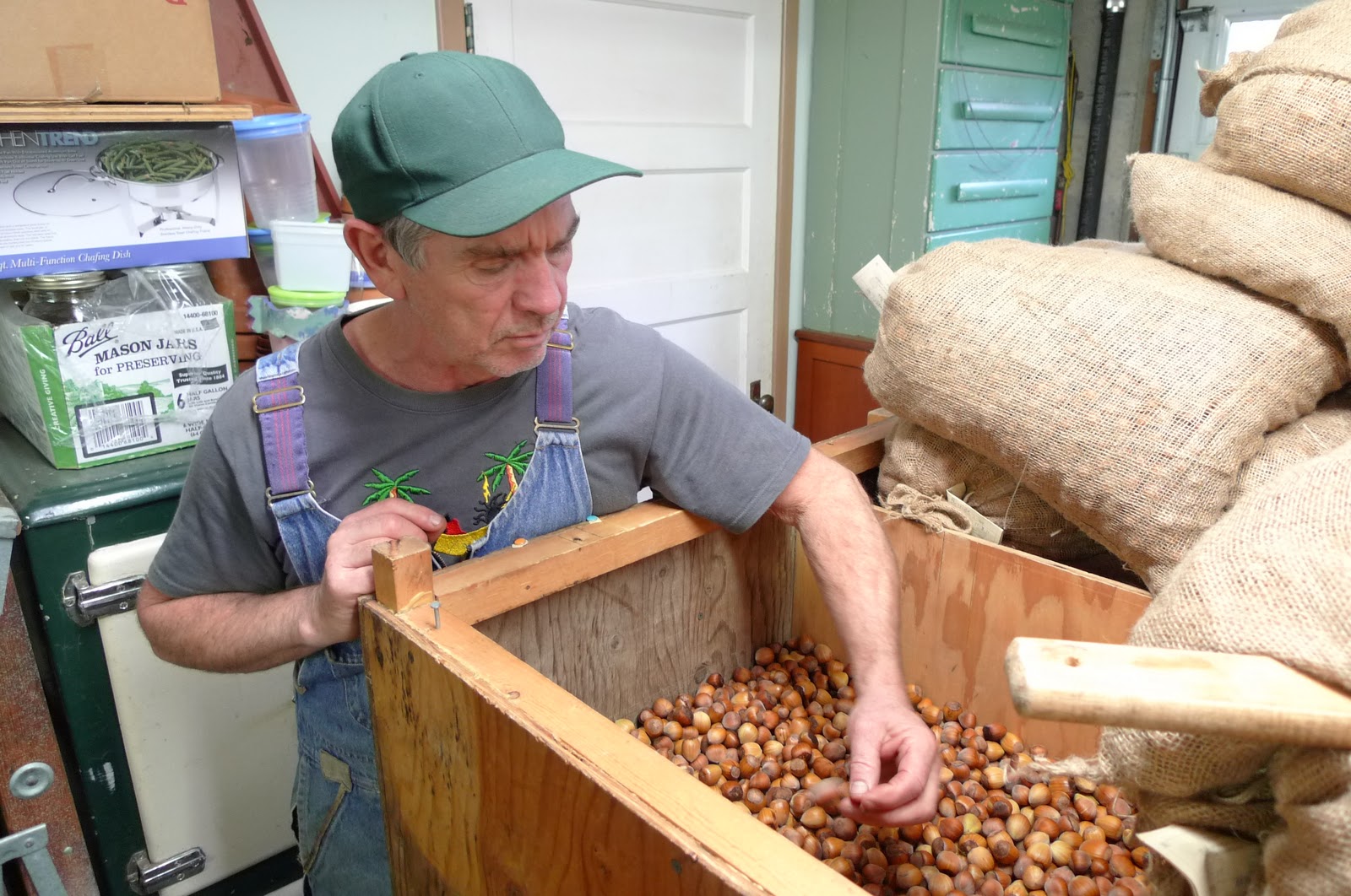 Wild Harvests: Acorn Cracking Davebilt Style