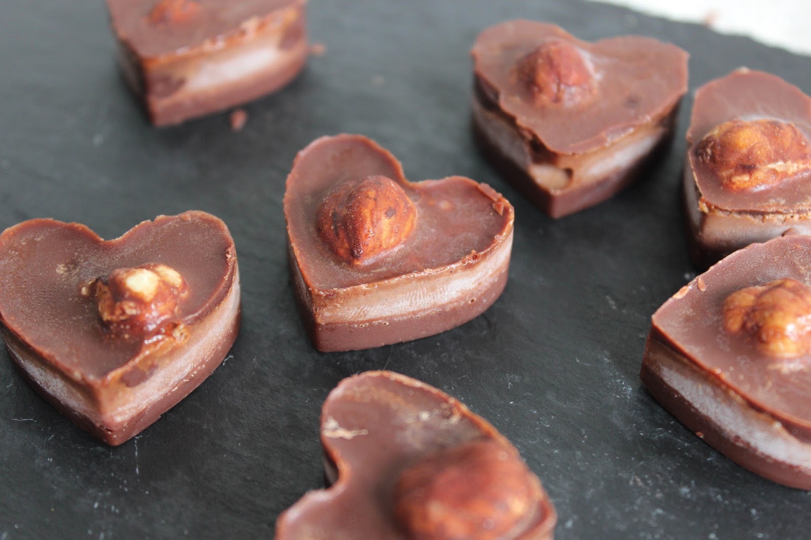 Healthy Vegan Chocolate Nutella Hearts Recipe
