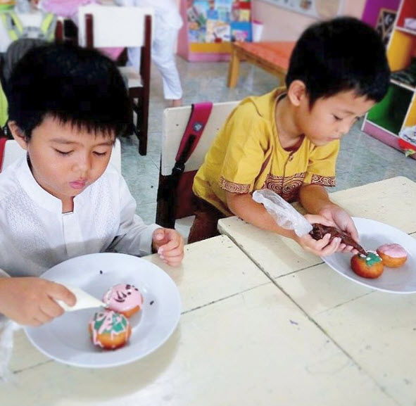 Kegiatan Fun Cooking Class ~ eis