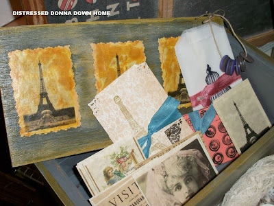 Distressed Donna Down Home: Mixed Media Art Boxes