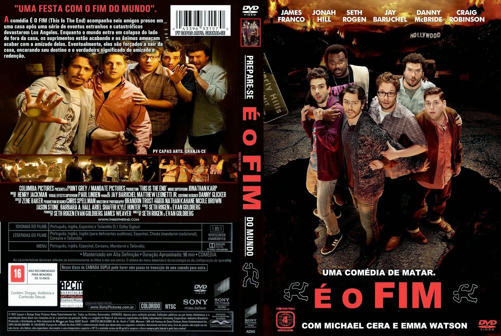 Capa É o Fim - O Melhor em capas do Brasil