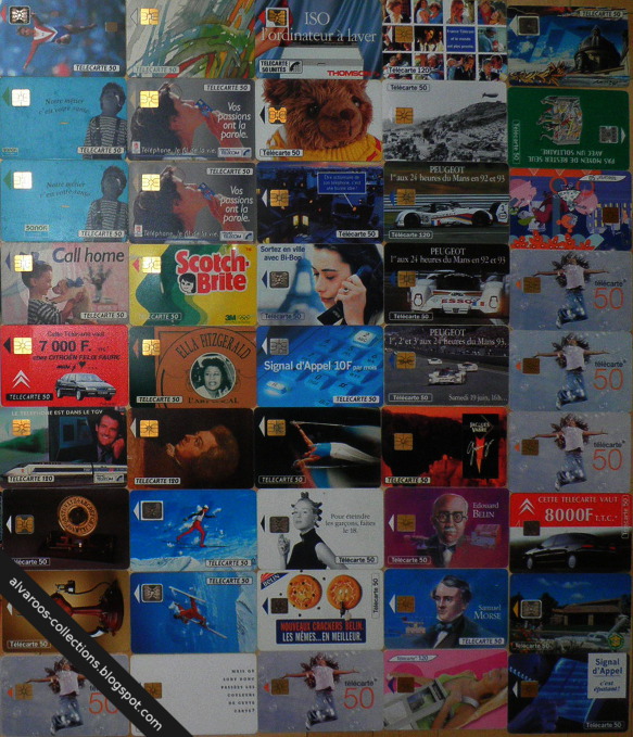 Phone Cards: big update - French cards for trade :) | Alvaroo's ...