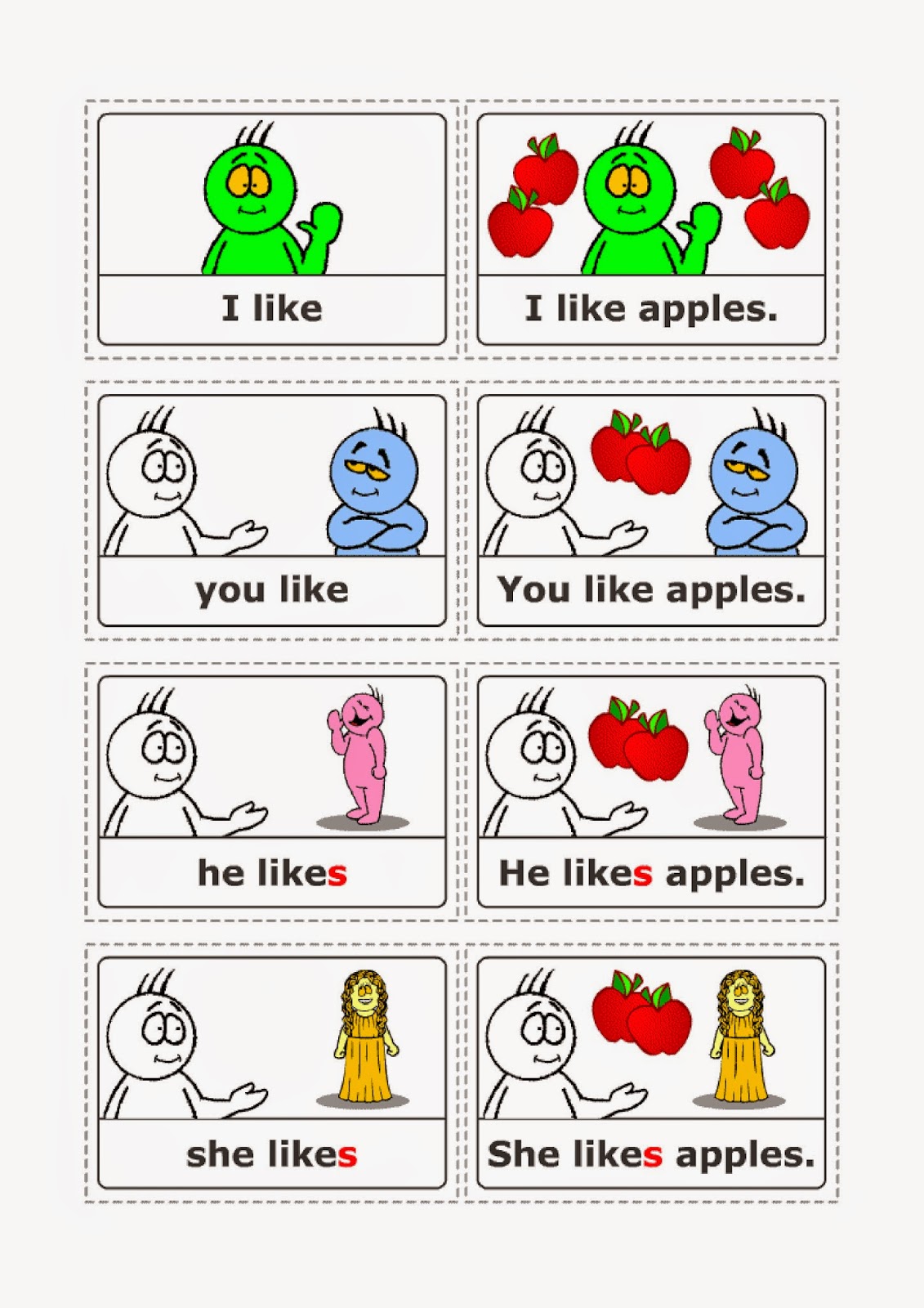 Let's learn together!: Unit 1. Present Simple: Affirmative form.