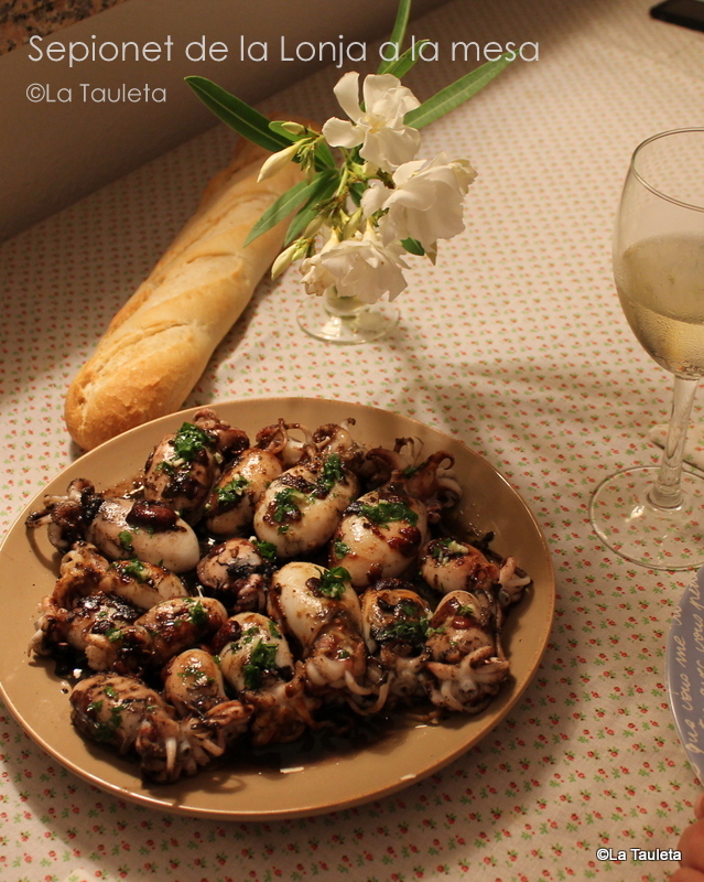 Sepionet de la lonja a la mesa - La Tauleta