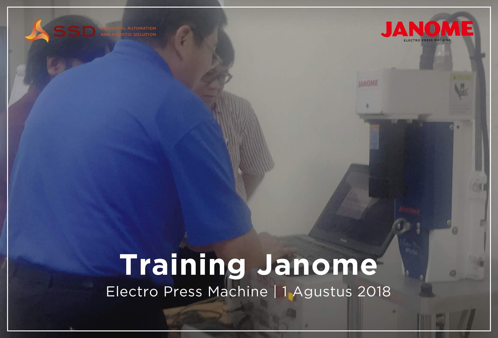 Distributor Produk Otomasi & Robotik: Janome Electro Press Machine Training