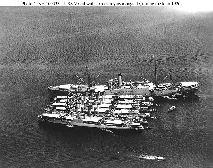 Naval Warfare: USS Vestal (Collier # 1, AR-4)