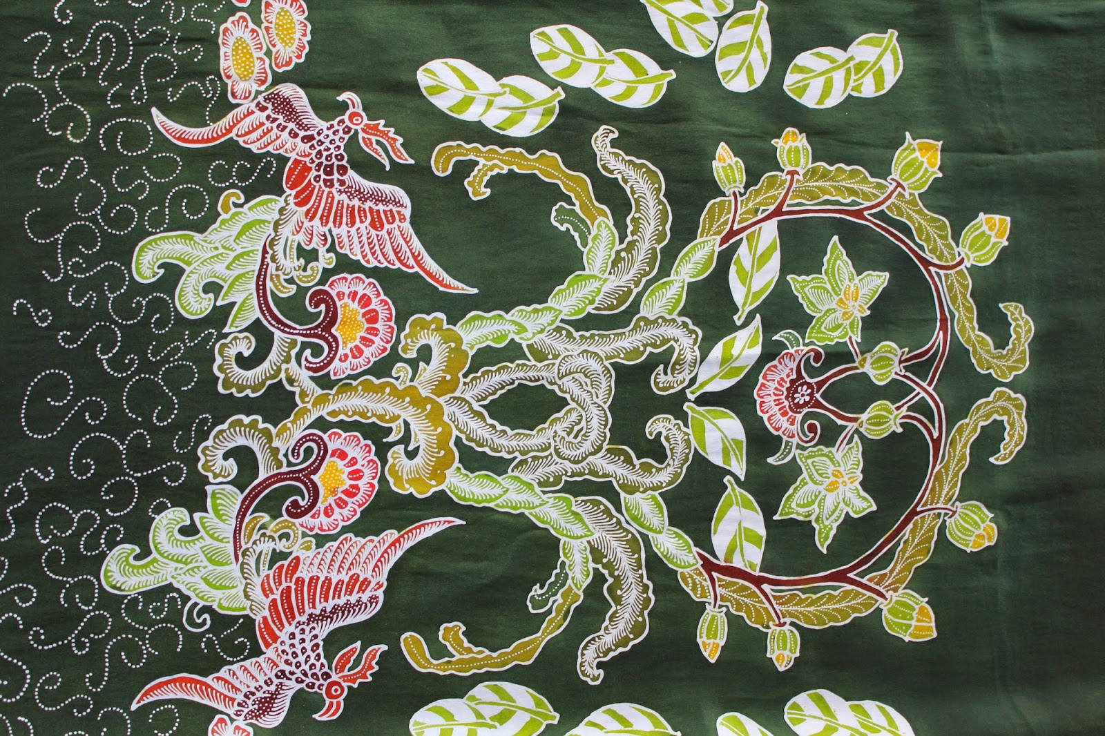 Pesona Batik Mbako Temanggung: Batik Tulis Mbako Temanggung warna sintetik