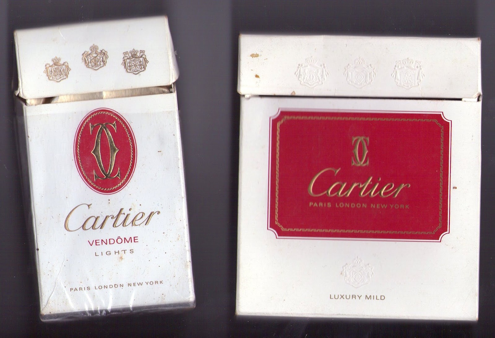 Ma Collection de paquets de cigarettes: CARTIER