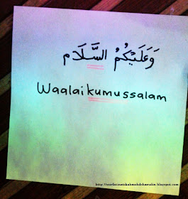 Waalaikumussalam