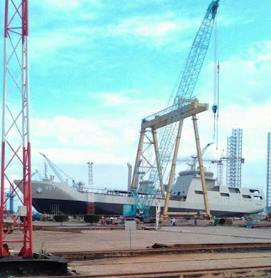 Kapal Tanker TNI AL Buatan Batamec Siap Diluncurkan | jejak defence
