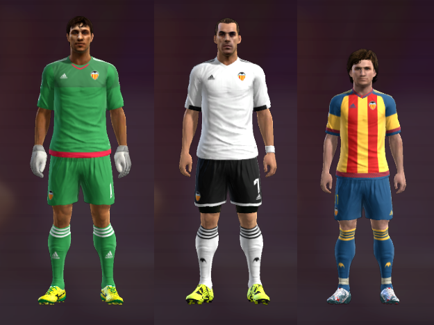 PES PASION: PES 2013 VALENCIA KITS 2015/16 by EA69