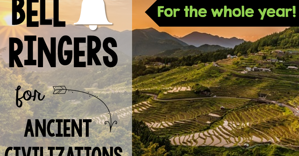 The Teacher's Prep: Ancient History Bell Ringers