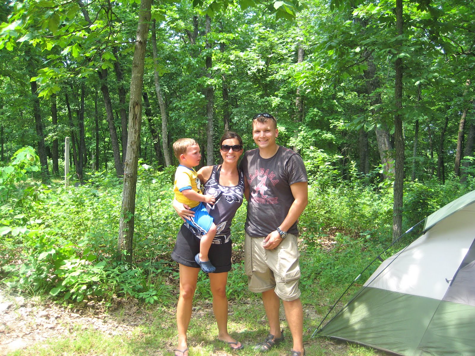 A Blessed Brunette: Camping