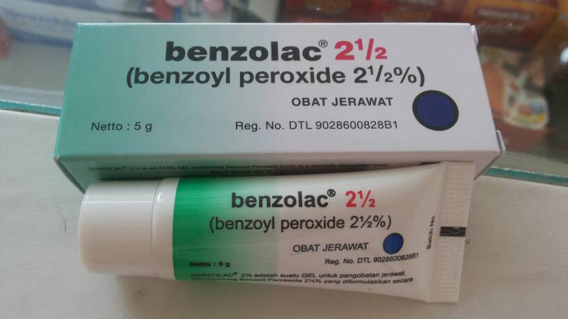 Benzolac 2,5% | Review Krim Jerawat Favorit - KimiNoru