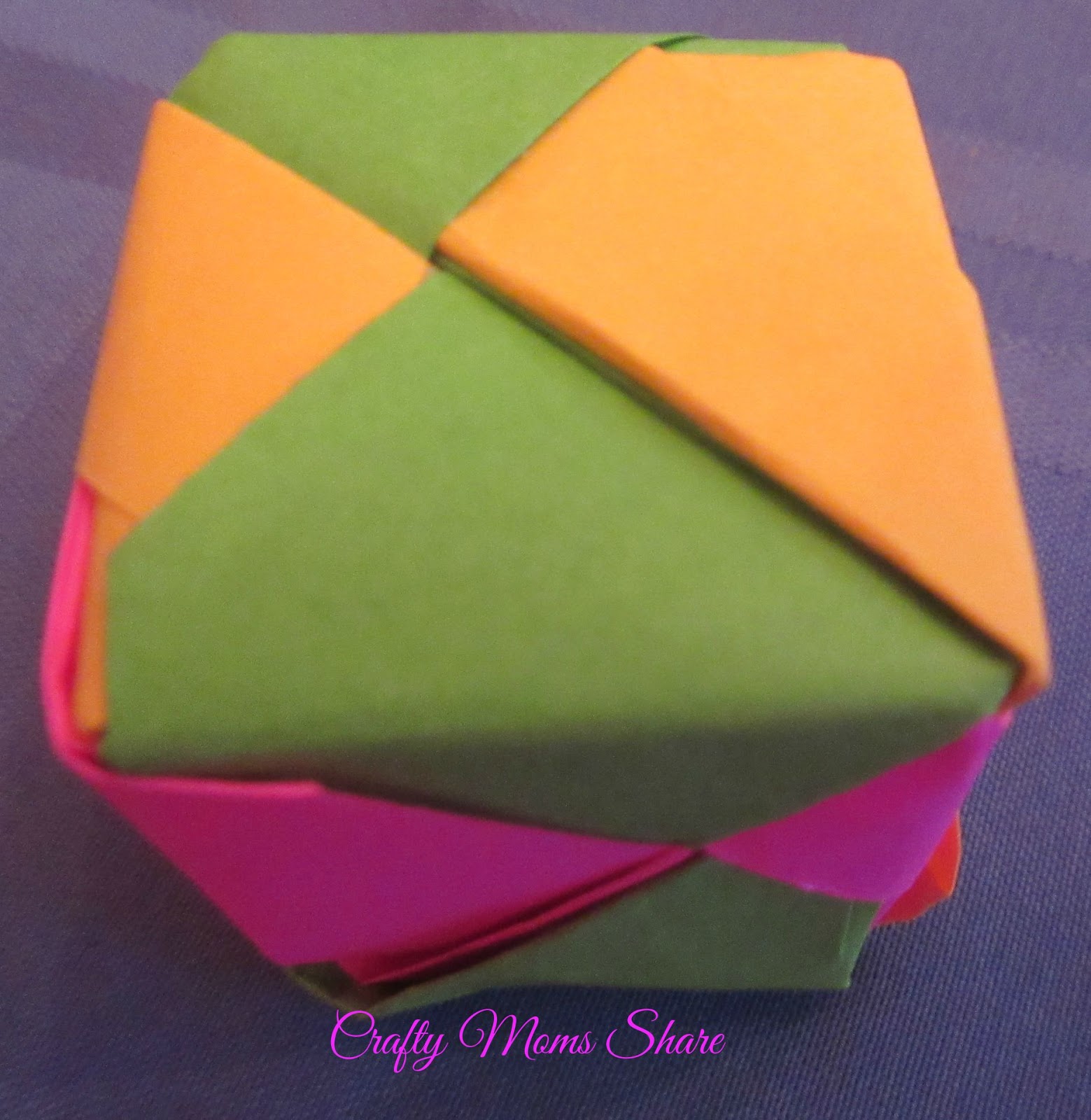 Crafty Moms Share: Math Lesson: Geometric Origami