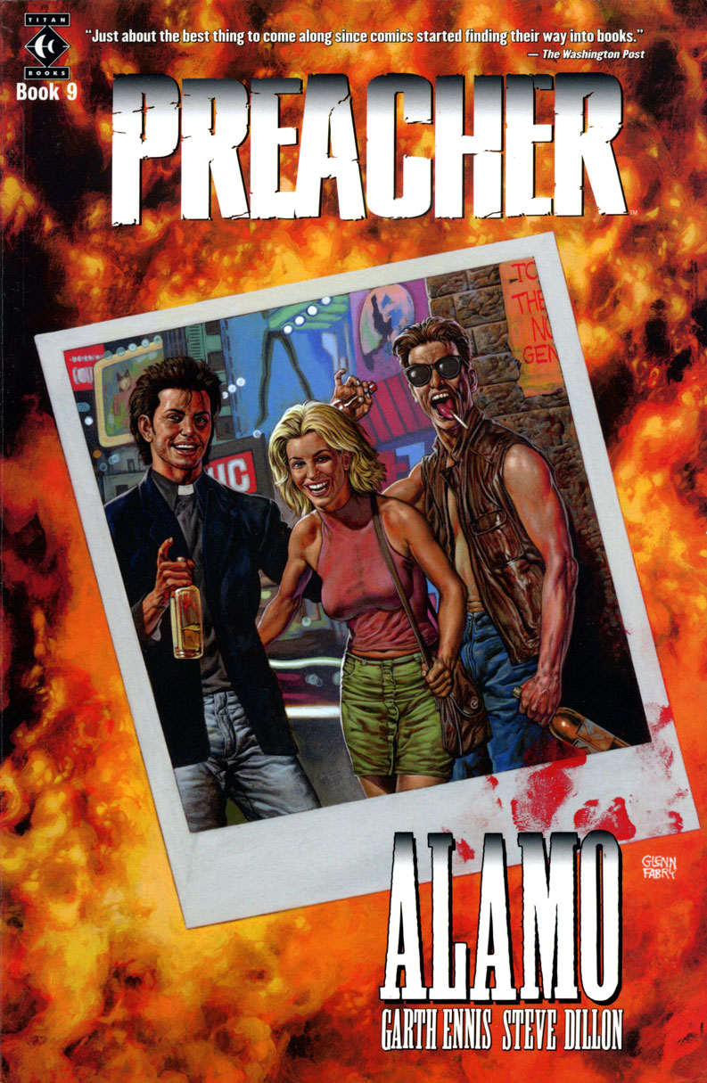 The Geeky Nerfherder: Comic Book Cover Art: Preacher