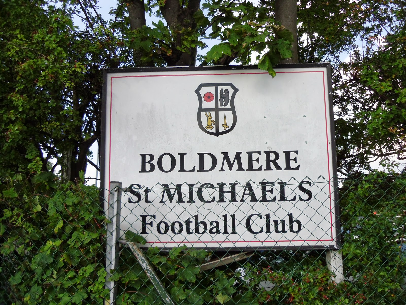 Damage In The Box!: BOLDMERE St MICHAELS (The Trevor Brown Memorial Ground)