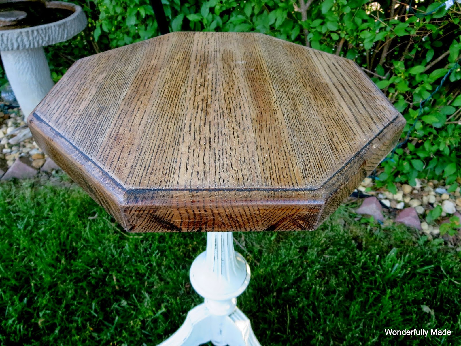 "Wonderfully Made": Music-Inspired Side Table