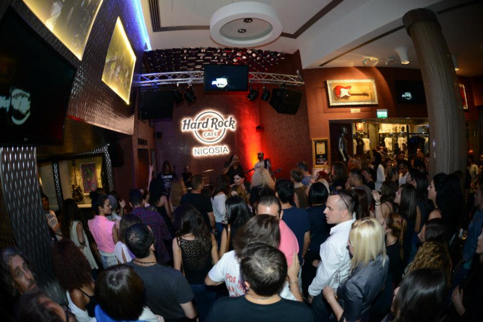 Professional Sound & Light in Cyprus: HARD ROCK CAFE NICOSIA FIRST Live ...