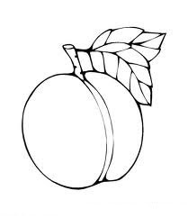 Peaches Coloring Pages Picture | Learn To Coloring