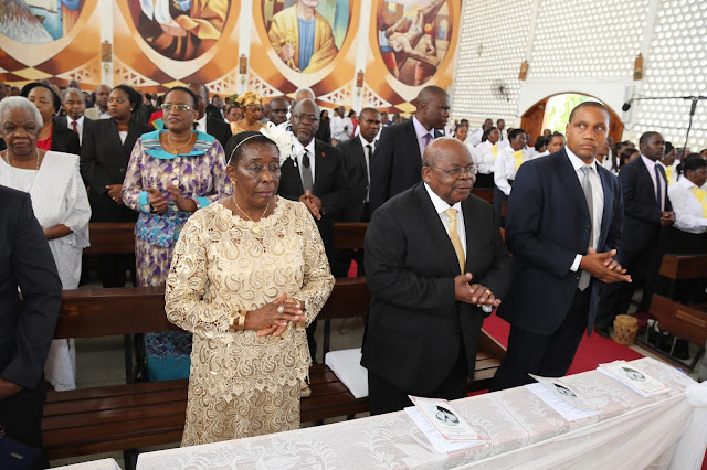 RAIS DKT MAGUFULI AHUDHURIA MISA YA JUBILEI YA DHAHABU (MIAKA 50) YA ...