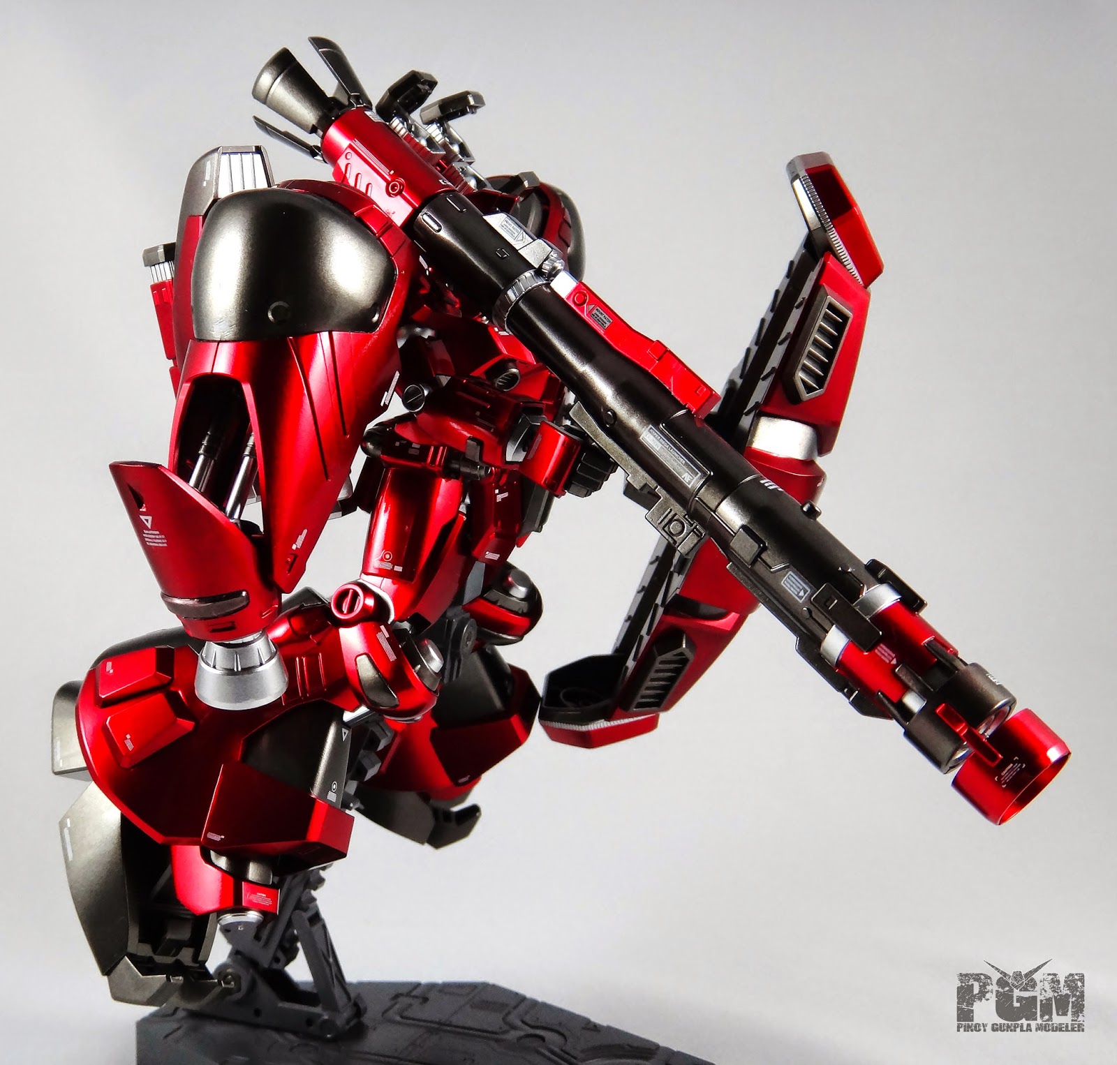 Painted Build: HGUC 1/144 Gundam GP02A Physalis (Type-MLRS) "Metallic ...