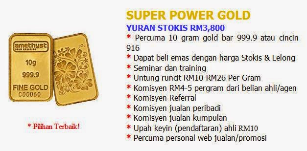 RAHSIA JUTAWAN PELABURAN EMAS TERBONGKAR : USAHAWAN EMAS POWERGOLD