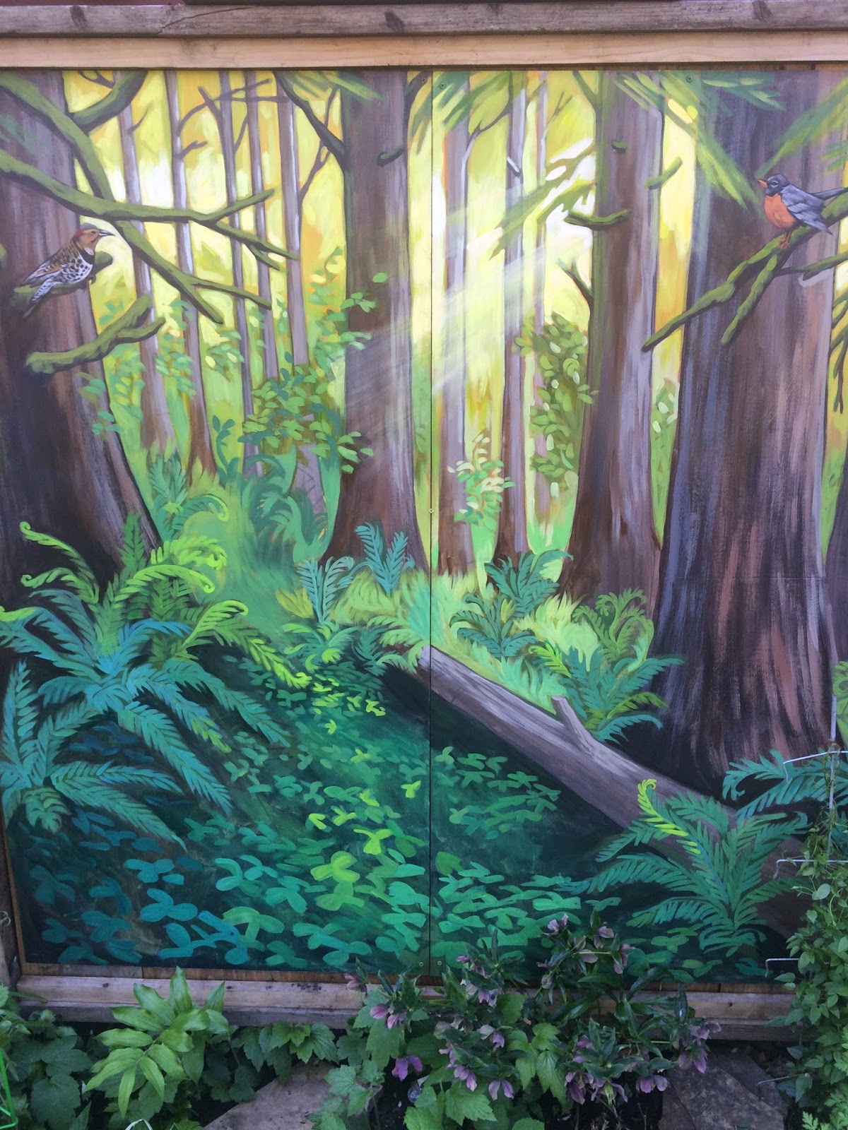 The Talking Walls: TREES mural!