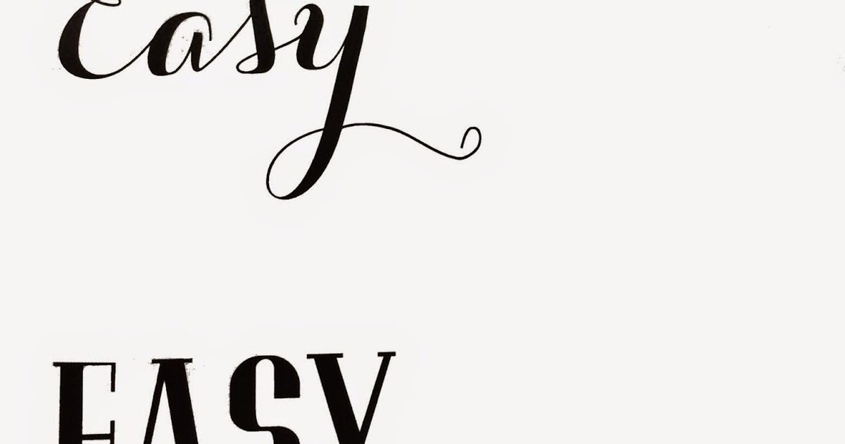 Easy Hand Lettering For Dummies (LIKE ME!) | Shelbi Hemphill