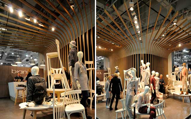 Marzua: Diseño de stands en madera